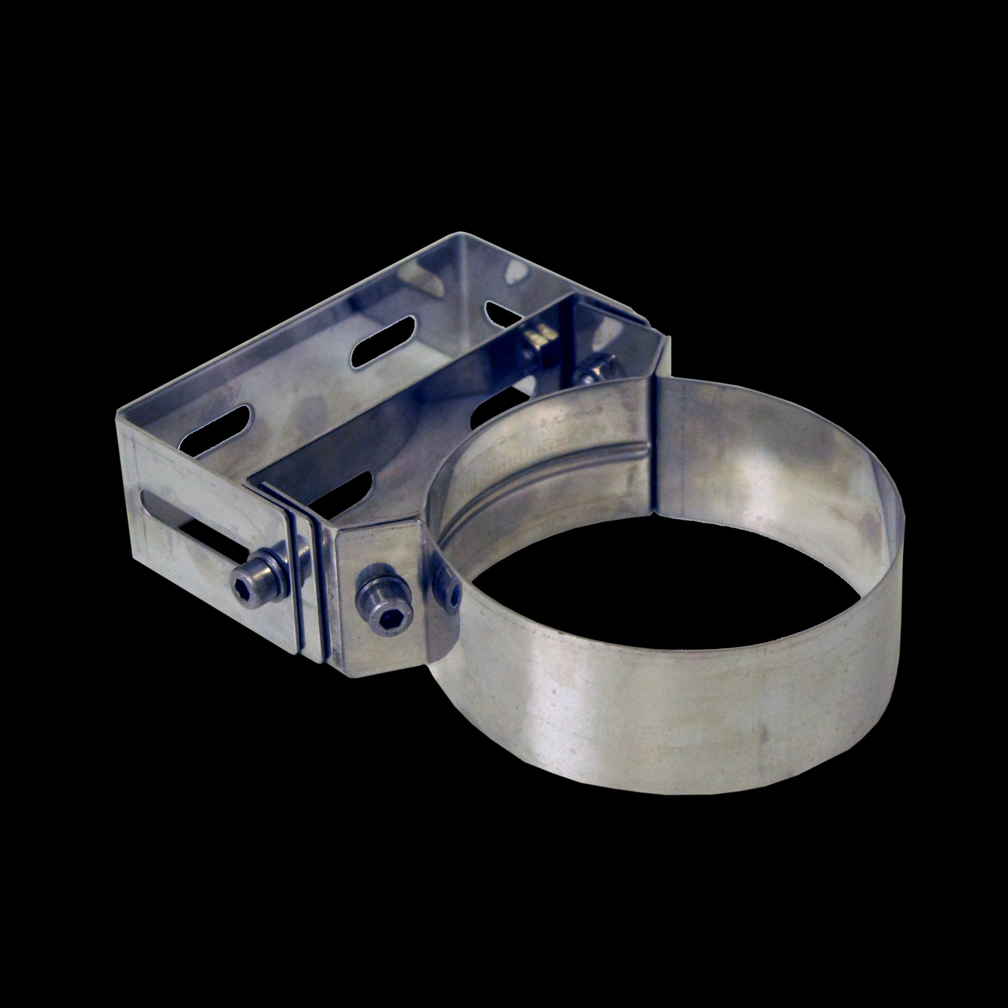 80mm Adjustable Wall Bracket 3″ Twin Wall Flue (Pellet) | SHL Distributors