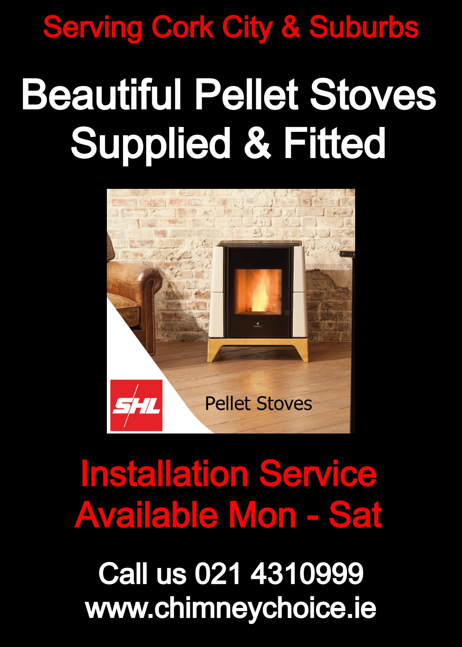 Pellet Stoves Cork | SHL Distributors